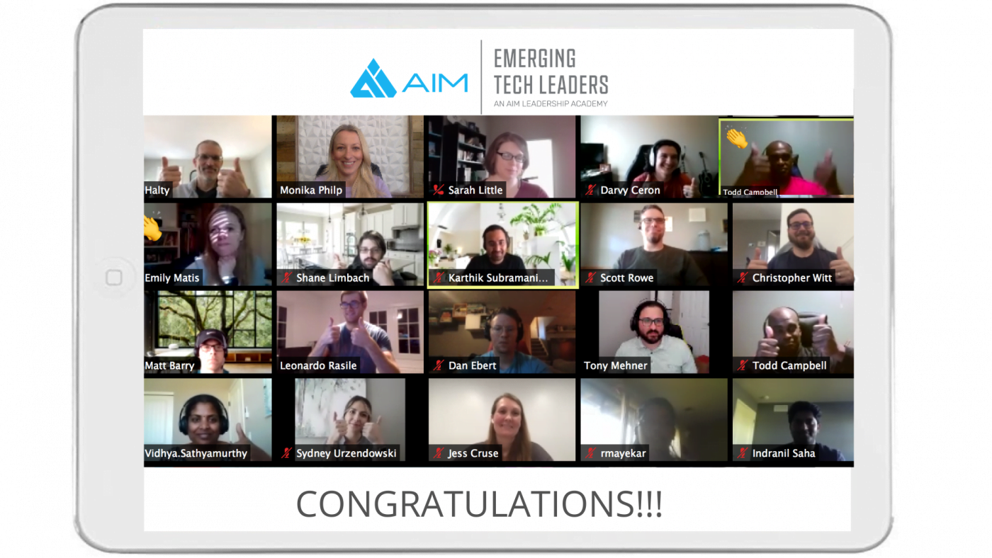 AIM's second all-virtual Emerging Tech Leaders Academy cohort ...